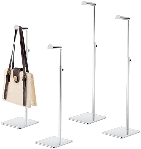Amazon.com: KEJJNYER 3 Pack Purse Display Stand Silver, Stainless Steel ...