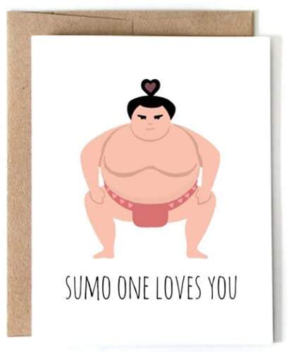 Amazon.com: Sumo, Valentines Day Card : Handmade Products