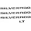 Amazon.com: Set of 4pack OEM Silverado Plus Z71 RST Emblems 3D Badges ...