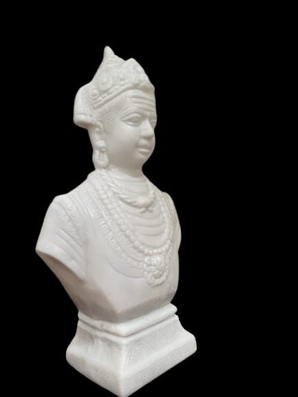 Lord Basaveshwara Basavanna Basav Idol (Marble Dust) 101 : Amazon.in ...