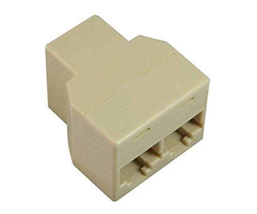 CARE CASE ® RJ45 Connector, RJ45 Port 1 to 2 Dual Female Port Splitter ...