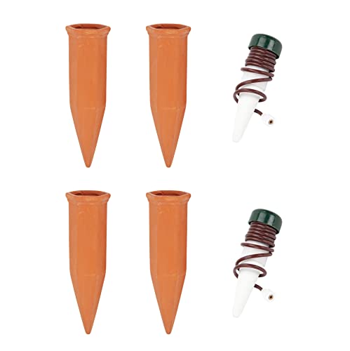 Katai – Plant Self Watering Stakes Set of 4 Terracotta Irrigation ...