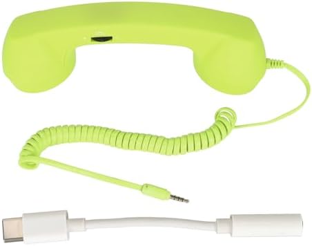 Amazon.com : Beufee Telephone Handset for Cellphone, Retro Phone ...
