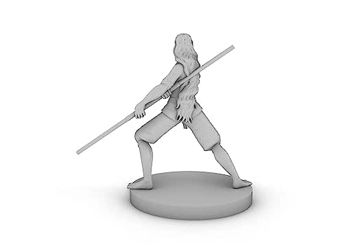 Amazon.com: Human Female Monk 2 Tabletop DND Gaming Miniature : Toys ...
