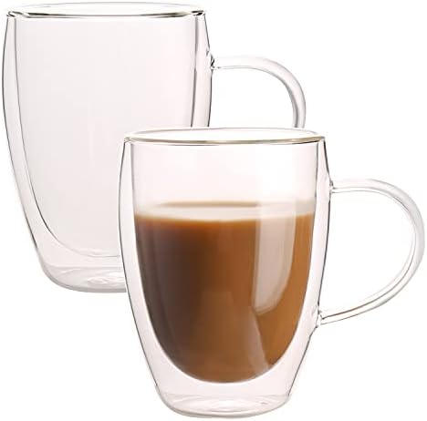 Amazon.com | Two Villages CA 4 Oz Double Wall Borosilicate Insulated ...