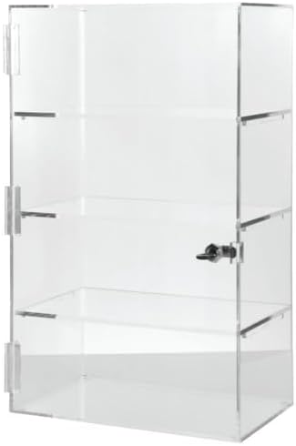 Amazon.com: Retail Resource Vertical Acrylic Display Case 21" High, 4 ...