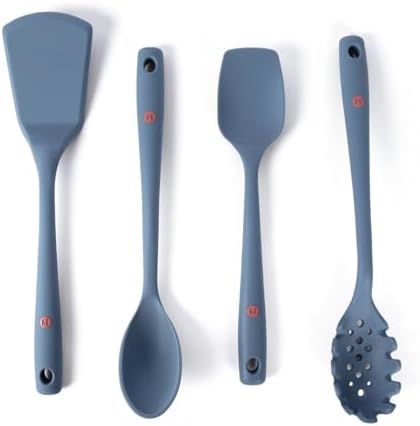 Amazon.com: Core Kitchen - 10 Piece Silicone Utensil Set in Assorted ...