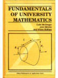 Buy Fundamentals of University Mathematics (Albion Mathematics ...