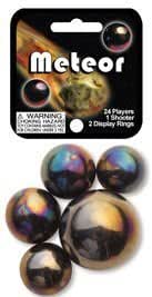 Amazon.com: Mega Marbles - METEOR MARBLES NET (1 Shooter Marble & 24 ...