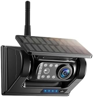 Amazon.com: ZEROXCLUB HD Magnetic Solar Wireless Rear View Backup ...