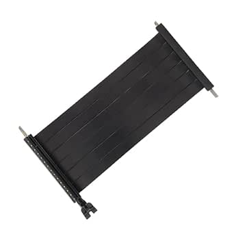 PCIE 3.0 X16 Extender Riser Cable, 180 Degree High Speed PCIE Riser ...
