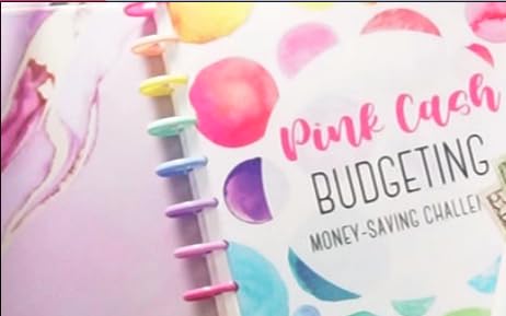 Amazon.com: Pink Cash Budgeting Money-Saving Challenges Book : Handmade ...