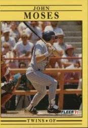 Amazon.com: 1991 Fleer Baseball Card #619 John Moses : Collectibles ...