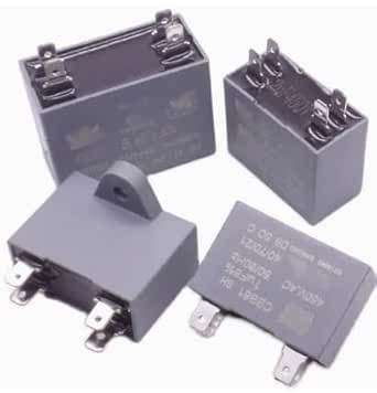 1PCS CBB61 Air Conditioning Fan Capacitor Starting Capacitor 5UF 450V ...