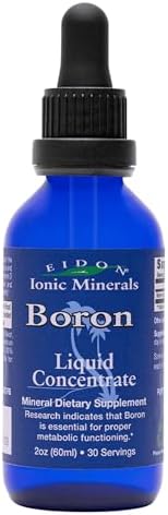 Amazon.com: Eidon Liquid Boron Drops - Ionic Mineral Boron Supplement ...