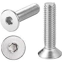 M3 x 16mm (1.6 cm) length Stainless Steel Counter sunk CSK Flat Allen ...