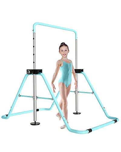 GVOLO Gymnastics Bars Kids Expandable Training Bar Adjustable Height ...