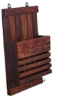 M C Moon Craft Wooden Key chabi Holder/Stand/Hanging for Stylish Wall ...
