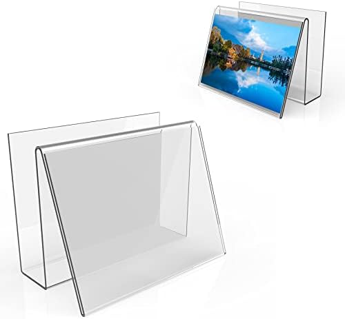 Amazon.com: Boloyo Acrylic Postcard Display Stand ,4 x 6 in Clear Card ...