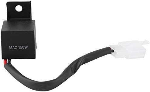 12V Electronic Turn Signal Flasher Relay - LED - 2 Prong - Round Style ...