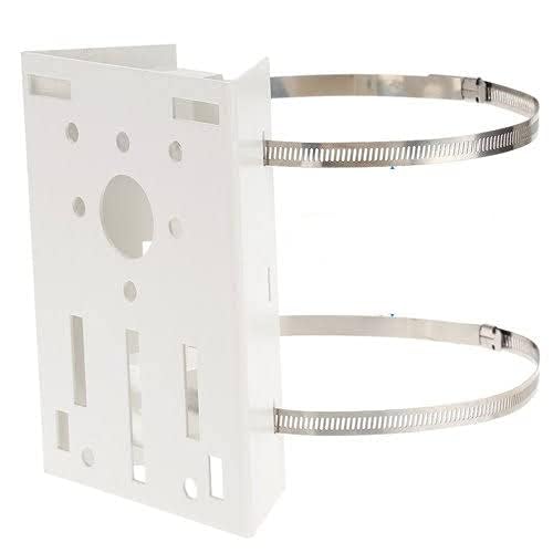 JK VISION Pole Mounting Bracket with 3 Nos. 200 MM SS Rings for Indoor ...
