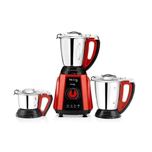 Buy McCoy Unique Trio Mixer Grinder, For Home, 800W Online at Low ...
