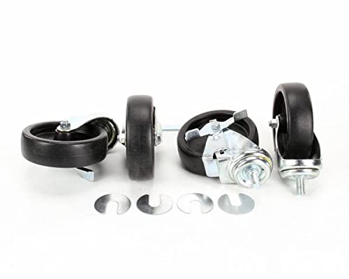 True Castor 5 W/ 1/2 Stem Set/4 1/2 X 13 X 1 Stem: Kitchen Products ...