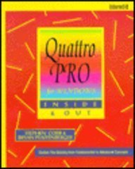 Quattro Pro for Windows Inside & Out: Cobb, Stephen, Pfaffenberger ...