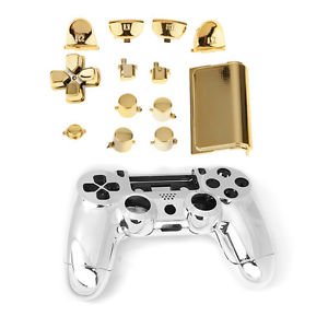 Amazon.in: Buy Chrome Full Replacement Controller Hydro Dipped Shell ...