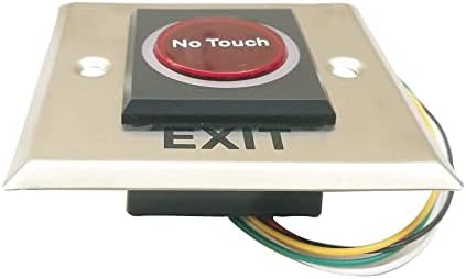 Amazon.com: No Touch Door Infrared Sensor Exit Button touchless Switch for Access Control ...