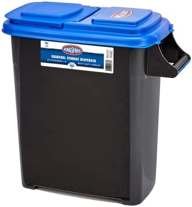 Amazon.com: Kingsford Charcoal Storage Bin 22 lb Capacity, Stackable ...