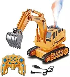 Toy House Remote Control Excavator 1/12 Scale RC Excavator Digger Toy 2 ...