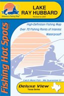 Lake Ray Hubbard Fishing Map (Texas Lake Series, A432): Fishing Hot ...