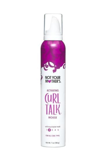 Amazon.com: Ṅöẗ Ÿöüṛ Ṁöẗḧëṛ'ṡ Curl Talk Curl Activating Hair Mousse for ...