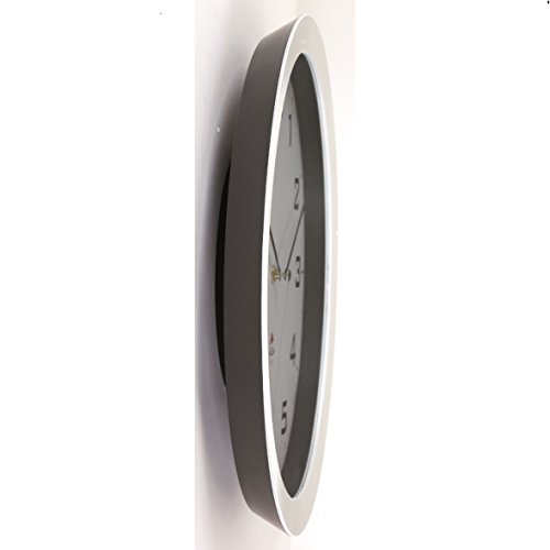 Alba Wall Clock, White, 38cm – BigaMart
