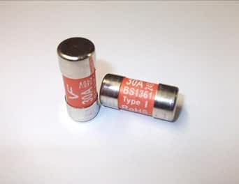 2 Pack 30Amp Consumer Unit Fuse BS1361 for Fusebox Distribution Board ...