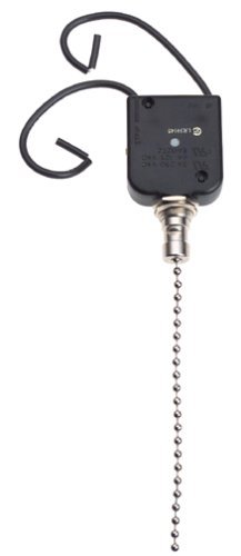 Gardner Bender Pull Chain Switch Black/Silver 1 pk: Amazon.com: Tools ...