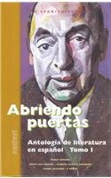Amazon.com: Abriendo Puertas: Antologia De Literatura En Espanol, Tomo ...