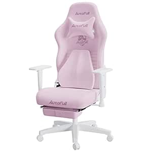 AutoFull C3 Breathable Gaming Chair Fabric Ergonomic Office Chair Suitable for Summer High Back ...