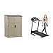 Amazon.com : Suncast 54 Cubic Feet Vertical Storage Shed with Durable ...