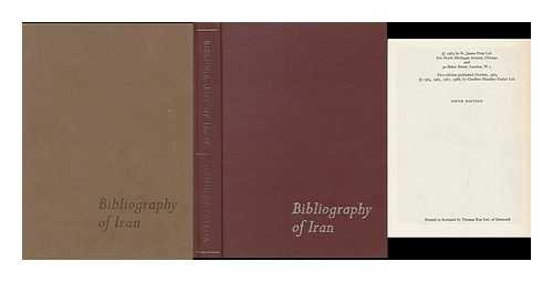 Amazon.com: Bibliography of Iran with a Memoir of His Imperial Majesty ...