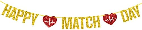 Amazon.com: Happy Match Day Banner, Residency Match Day Bunting Sign ...