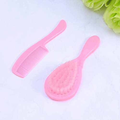 HEALLILY Kids Comb Baby Hair Brush and Comb Set for Newborn Scalp ...