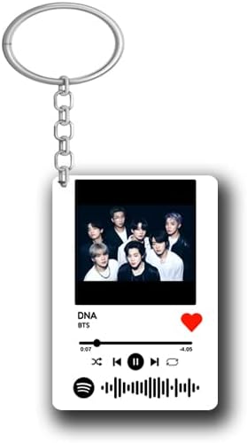 BTS Dynamite Spotify Keychain : Amazon.in: Bags, Wallets and Luggage