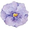 Amazon.com | UPware Lavender Melamine Dessert Plates, Floral-Shaped ...