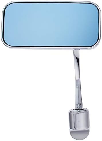 Amazon | キタコ(KITACO) ユーロミラー スクエアタイプ ブルーミラー 正ネジM8/M10・逆ネジM10付属 左右共通 1本入り ...