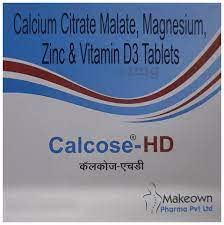 CALCOSE-HD - Strip of 15 Tablets : Amazon.in: Health & Personal Care