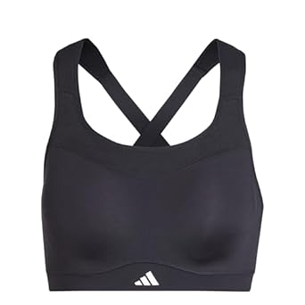 Buy Adidas Women's Polyester Wire Free Modern Sports Bra (IQ3384_Black ...