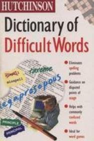 Buy Dictionary Of Difficult Words Book Online at Low Prices in India ...