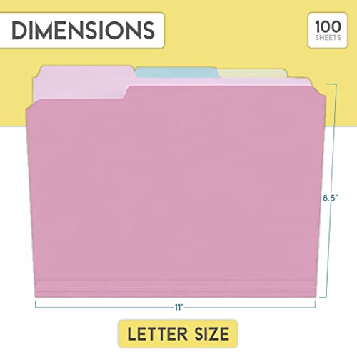 Snapklik.com : 1InTheOffice File Folder Letter Size, Pastel File ...